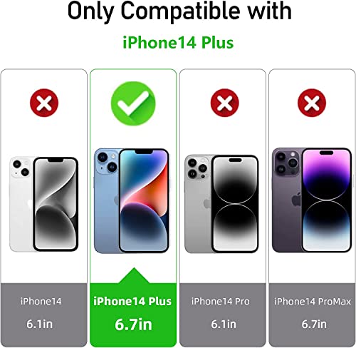 luolnh Gold Glitter Sparkle Case Compatible with iPhone 14 Plus Case Marble Design Shockproof Silicone Bumper Cover Phone Case for iPhone 14 Plus 6.7 Inch(Aqua Green/Purple)