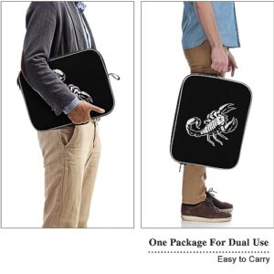 Poison Scorpion Laptop Sleeve Case Protective Notebook Carrying Bag Travel Briefcase 13inch