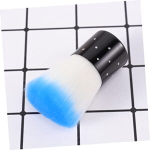 9 PCS mushroom brush cleaner nail art tools brush kabuki brushes for makeup pinceles para uñas acrilicas nail nail brush acrylic cosmetics brush powder brush paint soft