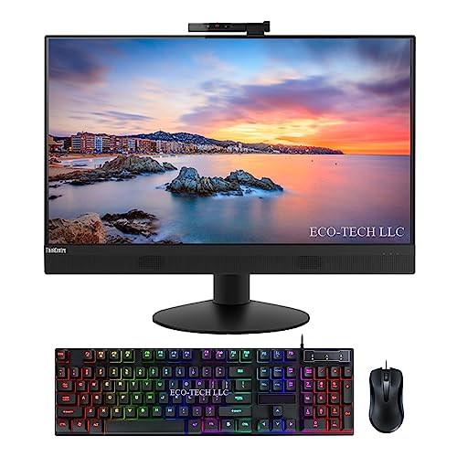 LENOVO ThinkCentre M920z All-in-One Desktop Computer, 23.8" FHD TFT Display, Intel Core i5-9500 Professor, up to 4.1GHz, 512GB SSD, 16GB DDR4 RAM, DVD, CAM, Bluetooth, Windows 10 Pro (Renewed)