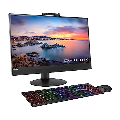 LENOVO ThinkCentre M920z All-in-One Desktop Computer, 23.8" FHD TFT Display, Intel Core i5-9500 Professor, up to 4.1GHz, 512GB SSD, 16GB DDR4 RAM, DVD, CAM, Bluetooth, Windows 10 Pro (Renewed)