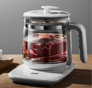 electric kettle 1.8l large capacity glass health pot multifunction cooking tea soup flower teapot automatic electric stew bird's nest pot electric kettle