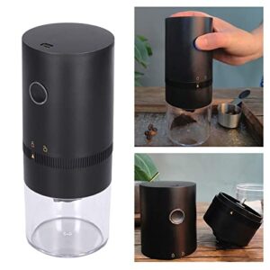 Coffee Grinder, Portable Electric Coffee Grinder for Office and Home, Electric Grinder for Coffee Beans, Peanut, Beans, Spice, Nuts (Black)