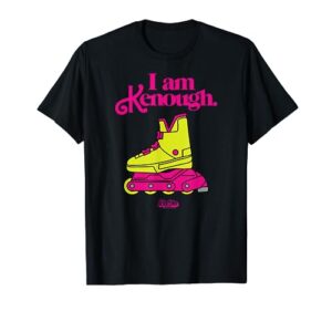 barbie the movie - i am kenough rollerblades t-shirt