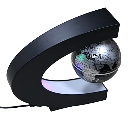 Magnetic Levitation Globe Maglev Led Black Gift Decor Map Lights Earth Planet Earth Planet Furnishings Geographic Globes