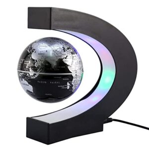 Magnetic Levitation Globe Maglev Led Black Gift Decor Map Lights Earth Planet Earth Planet Furnishings Geographic Globes