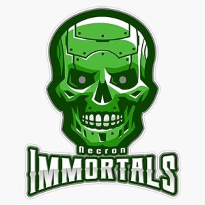 necron immortals sticker bumper sticker vinyl decal 5"