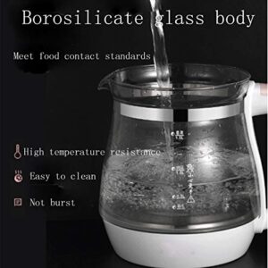 Electric Kettle, Multi-Function Teapot,Kettle, Temperature Control Kettle, Health Kettle, Automatic Thickened Glass Teapot Stainless Steel Heating Base Kettle (Color : B, Size : A)