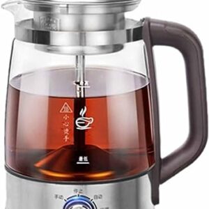 1.3L Kettle Electric Health Pot 600W Multi-Function Teapot Electric Kettle Glass Kettle Temperature Control Kettle Four-Speed Adjustable Stainless Steel Overheating Power Off A,1.3L