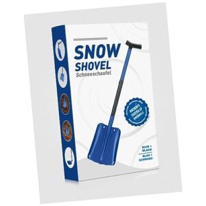 GANAZONO Snow Shovel Sand Shovel Emergency Shovel Metals Multifunctional Digging Shovel Mud Shovel Snow Remover Windshield ice Scraper Outdoor Shovels car Snow Guasha Window Scraper