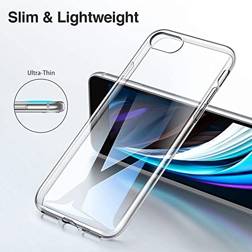 MILEGAO Oppo Reno 3 Case + 2PCS Screen Protector Tempered Glass, Ultra Thin Bumper Shockproof Soft TPU Silicone Cover Case for Oppo Reno 3 5G (6.4”)