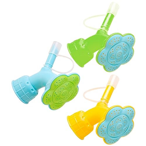 Didiseaon Watering Can Flower Heads 3pcs Water Sprinkler Nozzle Gardening Sprayer Beverage Bottle Watering Tool for Plant Cultivation Potted Flowers Bonsai