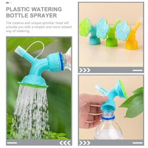 Didiseaon Watering Can Flower Heads 3pcs Water Sprinkler Nozzle Gardening Sprayer Beverage Bottle Watering Tool for Plant Cultivation Potted Flowers Bonsai