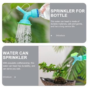 Didiseaon Watering Can Flower Heads 3pcs Water Sprinkler Nozzle Gardening Sprayer Beverage Bottle Watering Tool for Plant Cultivation Potted Flowers Bonsai