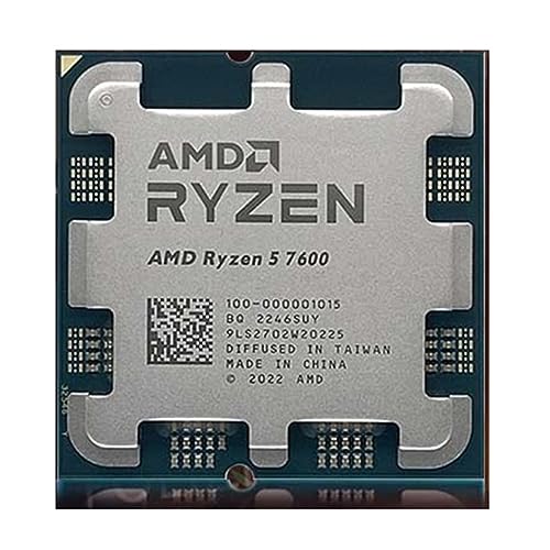 AMD Ryzen 5 7600 Novo CPU R5 7000 Series Brand Socket AM5 AMD Radeon Graphics Processor Integrated Chips GPU