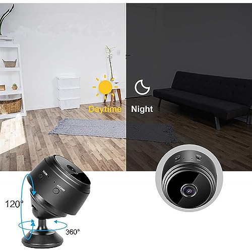 Camtrix Magnetic Mini Security Camera, Mini Camara Ocultas Con Video Y WiFi, Mini 5g Wireless WiFi Camera 1080p HD - Night Vision Included, Full HD WiFi Smart Camera for Home Security