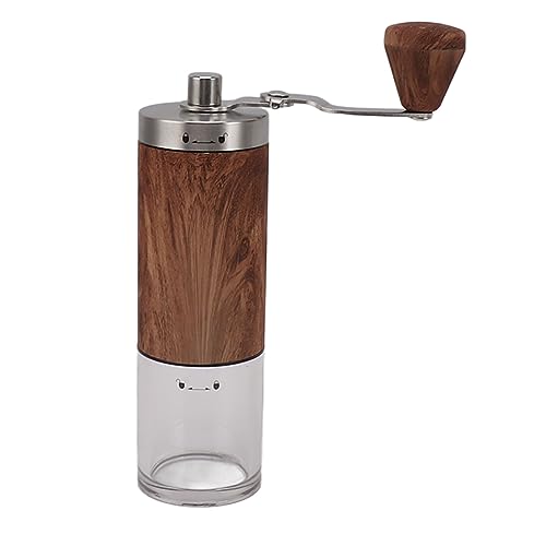 Manual Coffee Grinder, Hand Coffee Grinder Manual Grinder Hand Crank Grinder Vintage Coffee Grinder Burr Grinder Stainless Steel Hand Coffee Grinder with Adjustable Setting