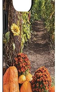 iPhone 14 Pro Max Autumn Leaves Flowers Fall Pumpkin Colorful Garden Botanical Case