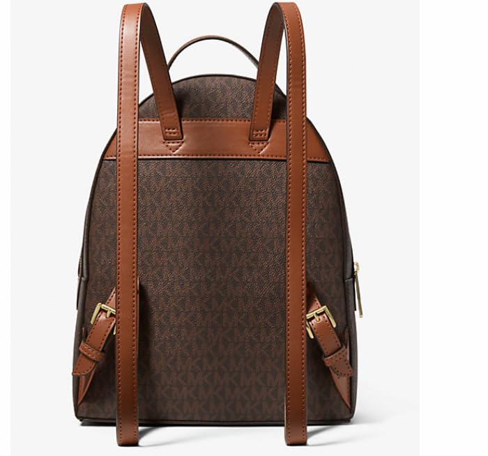 Michael Kors Sheila Medium Logo Backpack (Brown)