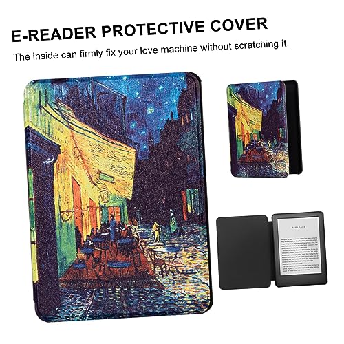 Mikikit E Reader case e-Reader Electronic case ereader ebook Readers E- Reader ebook Reader ebook Reader case Ultra-Thin Protective Protective for e- Ultra Thin Leather Holster