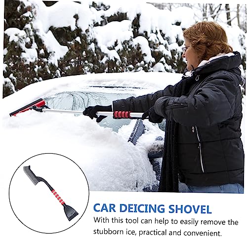 YARNOW 2 pcs Snow Shovel Winter ice Scraper car Snow Remover Frost Shovel Scraper Squeegee for car Windows Broom Outdoor car Window Squeegee Ice Removal Scraper Ice Removal Shovel abs