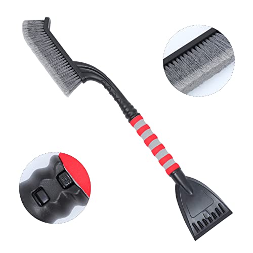 YARNOW 2 pcs Snow Shovel Winter ice Scraper car Snow Remover Frost Shovel Scraper Squeegee for car Windows Broom Outdoor car Window Squeegee Ice Removal Scraper Ice Removal Shovel abs