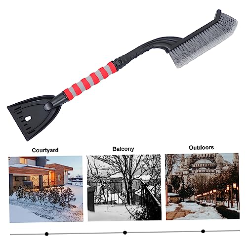 YARNOW 2 pcs Snow Shovel Winter ice Scraper car Snow Remover Frost Shovel Scraper Squeegee for car Windows Broom Outdoor car Window Squeegee Ice Removal Scraper Ice Removal Shovel abs