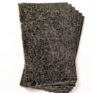 The Coral Ranch - Premium Nori Seaweed - 50 Sheets - Resealable Pack - Food for Marine Fish, Tangs, Butterfly Fish, Angelfish. (75 Gram) / 2.64 oz