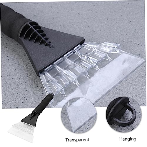 Yardwe 4pcs Snow Shovel car Window Scraper Windshield ice Shovel Frost Removal Shovel auto ice Scraper Frost Scraper Frost Shovel auto Snow Removal defrosting Shaving Cream Rubber Sleeve