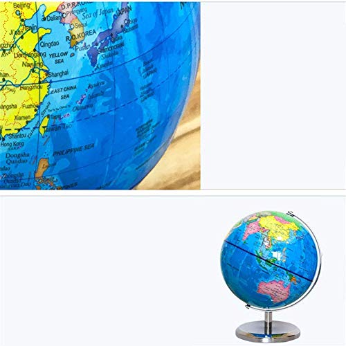 World Globes for Kids, Educational World Earth Globe with Stand Adults Desk Geographic Globes Discovery World Globe Educational Toy