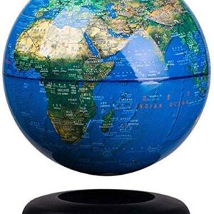 Floating Globe, 8" Magnetic Levitation Floating Globe Anti Gravity Rotating World Map LED Globe for Children Educational Gift