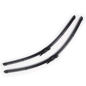 for volvo s60 xc70 v70 s80 xc90, wiper lhd front wiper blades windshield windscreen clean window car rain brushes 24"+22"