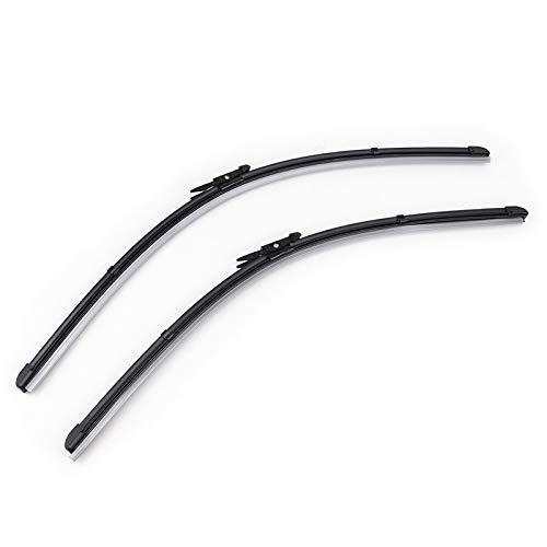 For Volvo S60 XC70 V70 S80 XC90, Wiper LHD Front Wiper Blades Windshield Windscreen Clean Window Car Rain Brushes 24"+22"