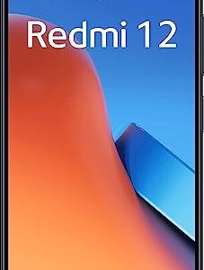 Xiaomi Redmi 12 4G LTE (128GB + 4GB) Factory Global Unlocked 6.67" 50mp Triple Camera (Tmobile Mint Tello Global) + Extra (w/Fast 51W Dual USB Car Charger Bundle) (Sky Blue)