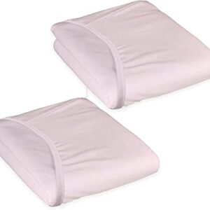 2 Piece Hospital Bed Sheet Set 800 Thread Count Soft 100% Egyptian cotton sheet set Hospital Bed Sheets Fitted sheet With Pillowcase Pink,Standard ( Fitted + Pillow ) ( 15 Inch Drop )