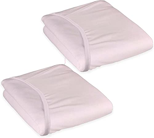 2 Piece Hospital Bed Sheet Set 800 Thread Count Soft 100% Egyptian cotton sheet set Hospital Bed Sheets Fitted sheet With Pillowcase Pink,Standard ( Fitted + Pillow ) ( 15 Inch Drop )