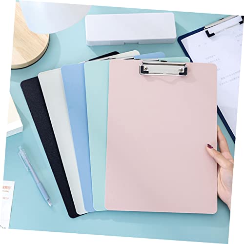 Tofficu Clipboard 8 Pcs Writing pad exam Paper Clips Pencil Sketch Hand Support Plastic Folder Pencils Magnetic Suction Clipboard Drawing Writing Plate Writing Support Plate Clipboards a4