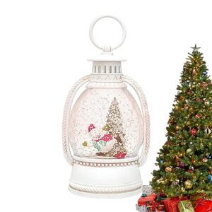 Snow Scene Lamp - Christmas Lanterns Snow Globes,Built-in Light-up Design Christmas Lanterns, Snowman Christmas Decorations for Children Gifts Buogint