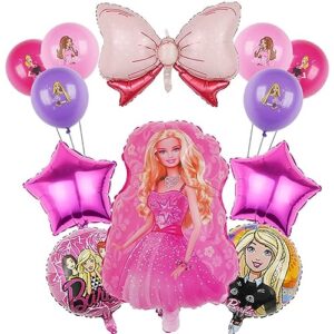 mc ttl- party balloons for barbie birthday party baby shower decorations.（2）