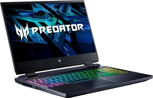 acer Predator Helios Laptop, 15.6" FHD IPS ~ Intel i7-12700H 14-Core ~ NVIDIA GeForce RTX 3060~64GB DDR5~4TB SSD ~ Backlit Keyboard ~ Thunderbolt 4 ~ Wi-Fi 6E ~ Win11 Home WWC 32GB USB