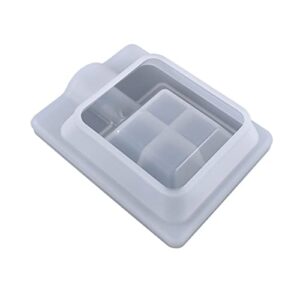 Tray Mold Handmade Epoxy Resin Silicone Mould Jewelry Dish Trinket Container Holder Silicone Resin Mold for DIY Resin Art Craft Home Decor