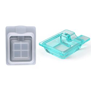 Tray Mold Handmade Epoxy Resin Silicone Mould Jewelry Dish Trinket Container Holder Silicone Resin Mold for DIY Resin Art Craft Home Decor