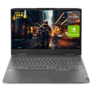 lenovo loq gaming laptop, geforce rtx 4060, amd 8-core ryzen 7 7840hs(> i7-12700h), 15.6" fhd, 64gb ddr5 ram, 1tb ssd, webcam, hdmi, wi-fi 6, windows 11 home