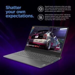 Lenovo LOQ Gaming Laptop, GeForce RTX 4060, AMD 8-Core Ryzen 7 7840HS(> i7-12700H), 15.6" FHD, 64GB DDR5 RAM, 1TB SSD, Webcam, HDMI, Wi-Fi 6, Windows 11 Home