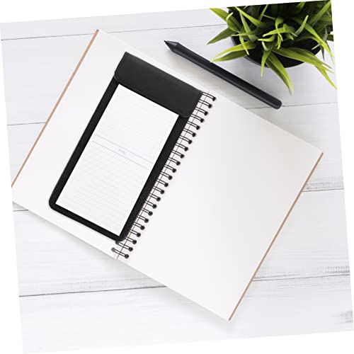 NOLITOY 2pcs Bill Folder Pocket Note pad Mini Notepad Office File folders Checks Small Server notepads Planner clipboard Real Estate Writing Board exam Paper Clips Writing Supplies Letter