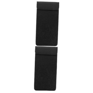 cabilock 2pcs bill folder letter file folders server notepad office supplies folders a4 hardboard pocket clipboard bill book paper clipboard clip boards exam paper clips splint