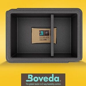 CigarBros + Boveda Personal Humidor: Precise Humidity. Steady Temperature. Holds up to 80 Cigars!