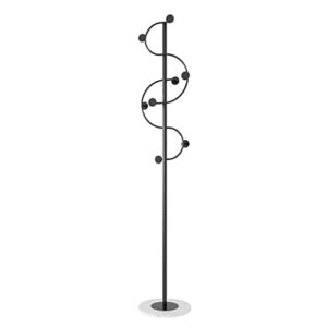 lukeo metal entrance hall hanger clothing standing coat rack floor hats garment foot rack furniture (color : e, size : as shown)