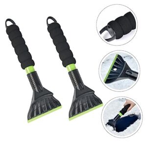 Happyyami 6 pcs Snow Shovel car Accessory ice Removal Tool car Window Squeegee car Tools Windshield Snow Scraper Ice Removing Tool Car Cleaning Tool Heavy Window Scraper defrosting Spatula