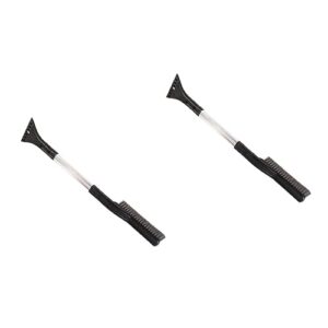 2pcs 2 1 snow shovel and brush car winter cleaning tool car snoe shovel windshield snow shovel ice scraper car snow scraper the cars auto snow brush snow removal ice shovel